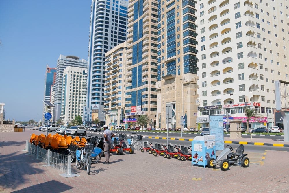 Electric Bikes in Ajman Marina: Eco-Friendly Transportation Solutions